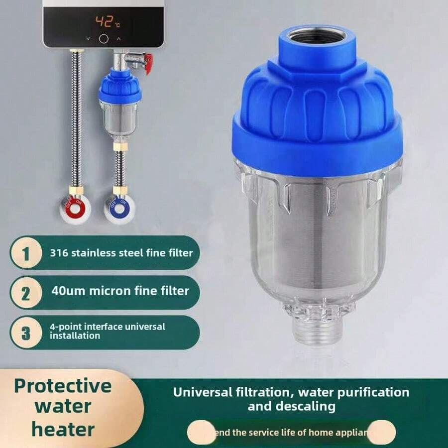 Household Electric Water Heater Pre-Filter, Tap Water Purifier, Washing ...