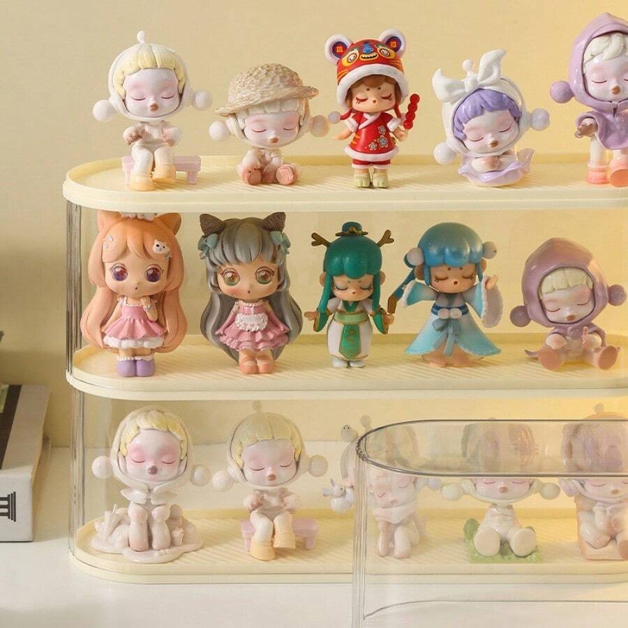 1pc Blind Box Storage Display Rack, Acrylic Display Case, Dust-Proof ...