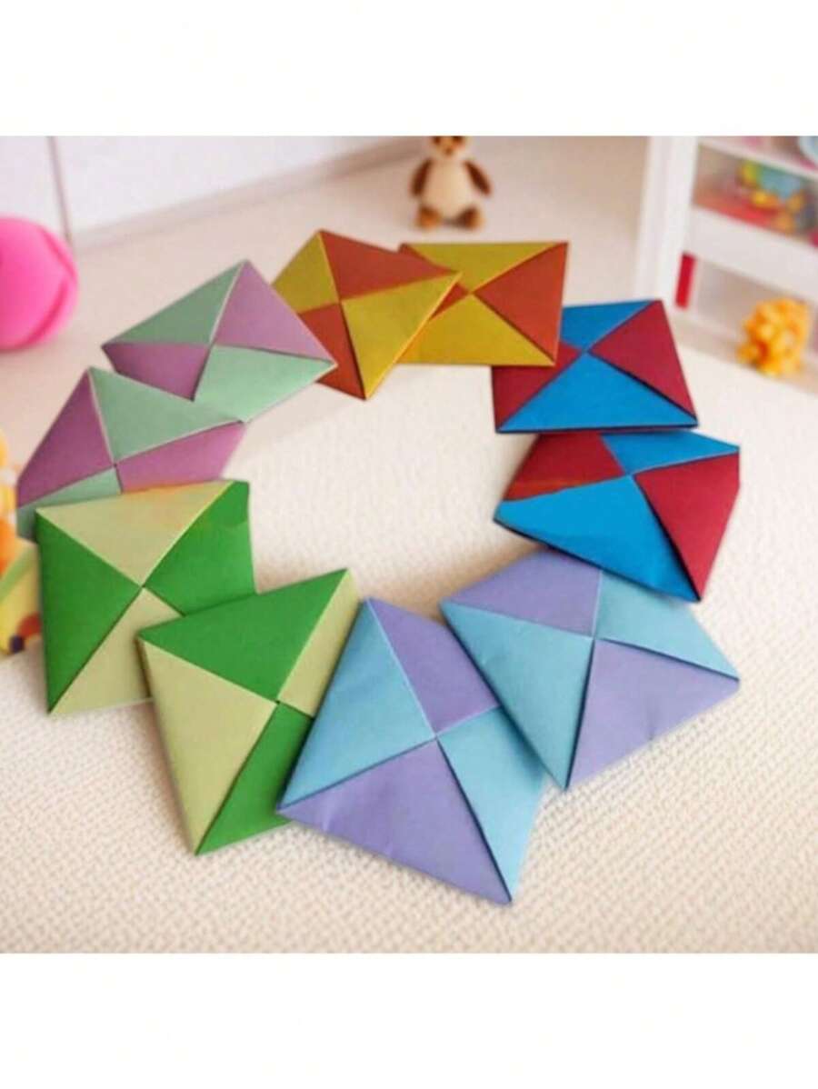 Ddakji - Korean Paper Board Game, Hitting Flat Cards With Square ...