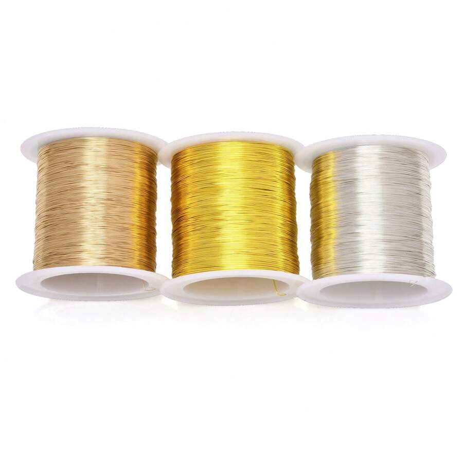 Filo in lega di acciaio ricoperto di rame utilizzato per la tessitura a ...