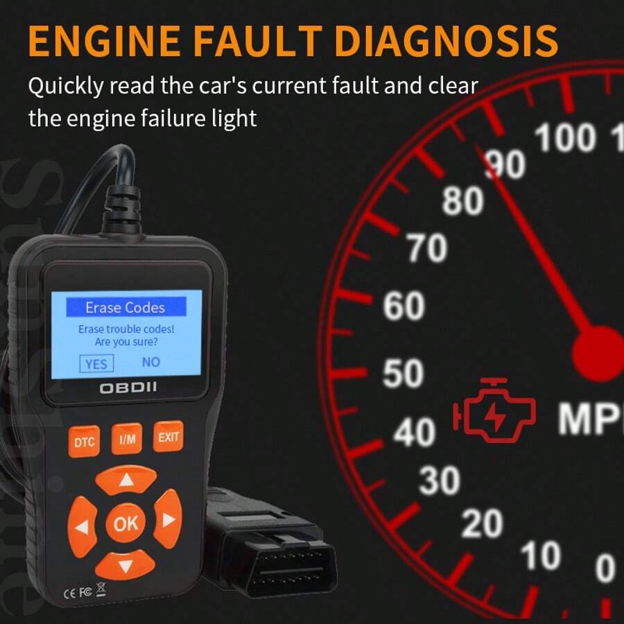 2024 Ultimate OBD2 Scanner - Engine Code Reader, Reset & Data Stream - USB Powered, Fits All ...