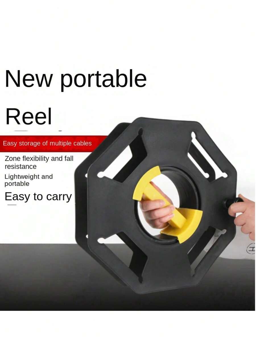 Cable Collection Line Storage Artifact Wire Disk Rolling Line Dish Air ...