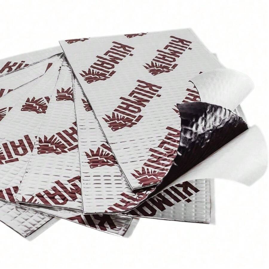 80 Mil 36 Sqft Car Sound Deadening Mat, Butyl Automotive Sound Deadener ...