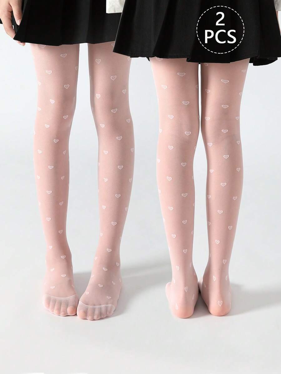 2/1 Pair Girls Leggings, Baby Tights, Children's Skinny Pants, Thin ...