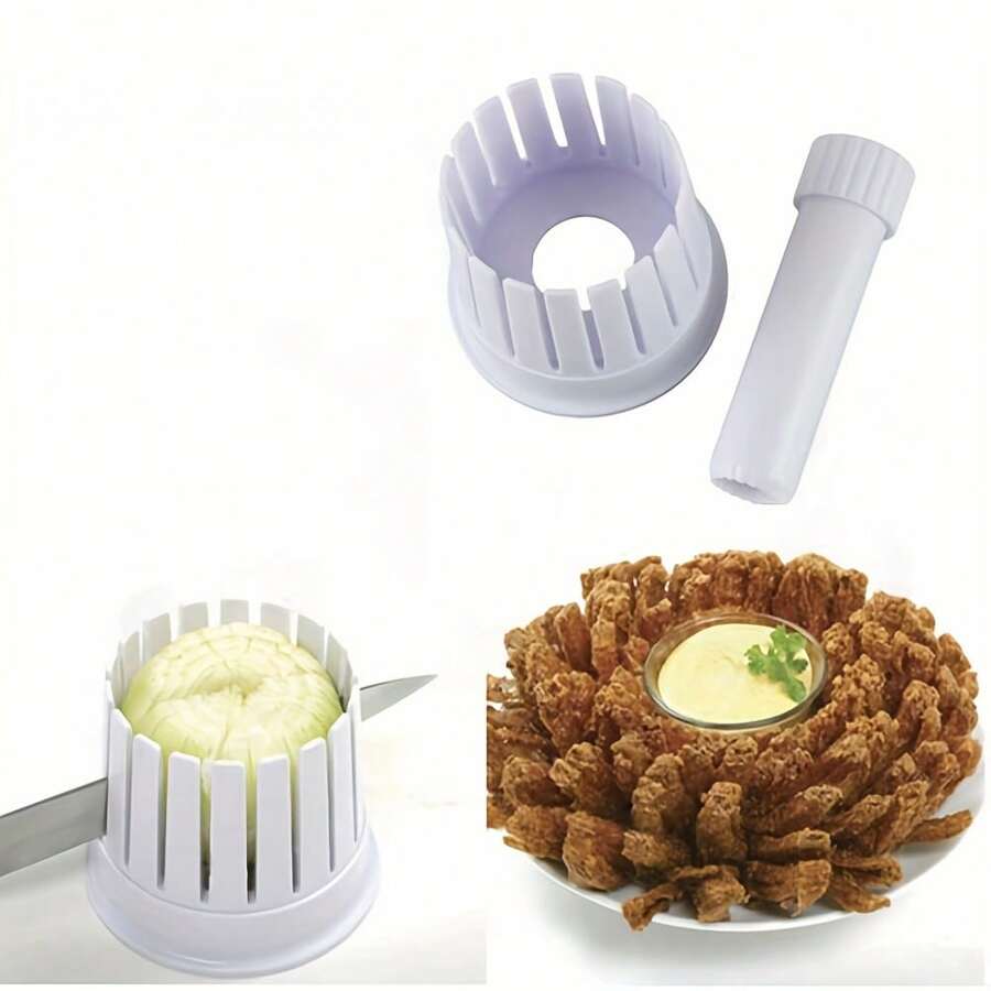 The Cook's Choice Onion Blossom Maker Set- All-In-One Blooming Set W ...