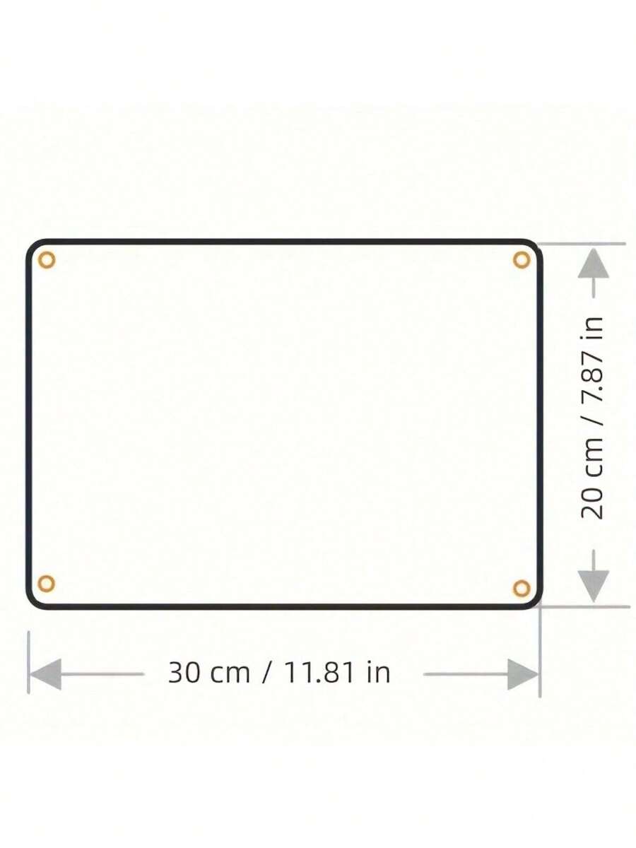 1pc Customized Blue Metal Plate With Your Name Or Text, Personalized ...