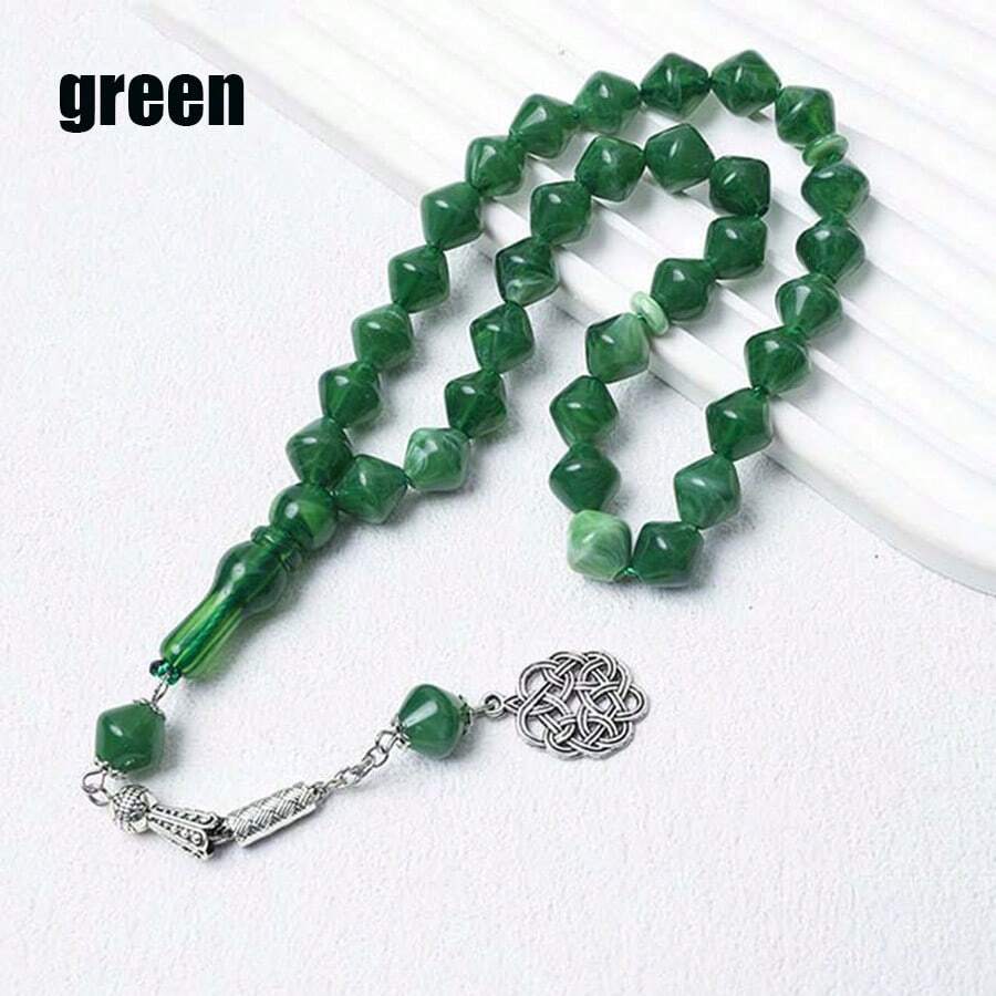 Islamic Prayer Beads 11mm Muslim Prayer Beads 33 Misbaha Hand Prayer ...