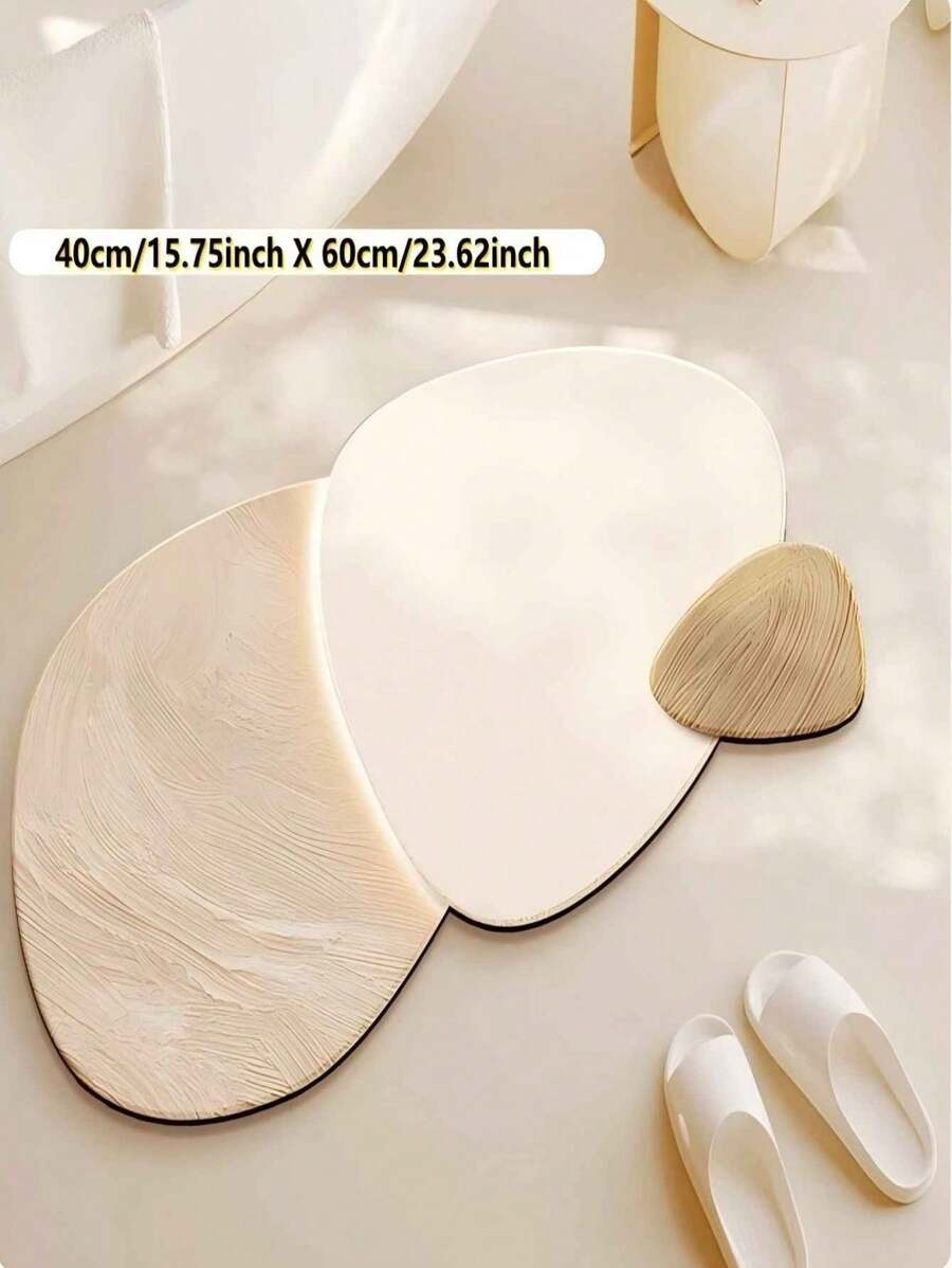 1pc Newly Designed Shiny Bathroom Mat [Green Grass] - Made Of Diatomite ...