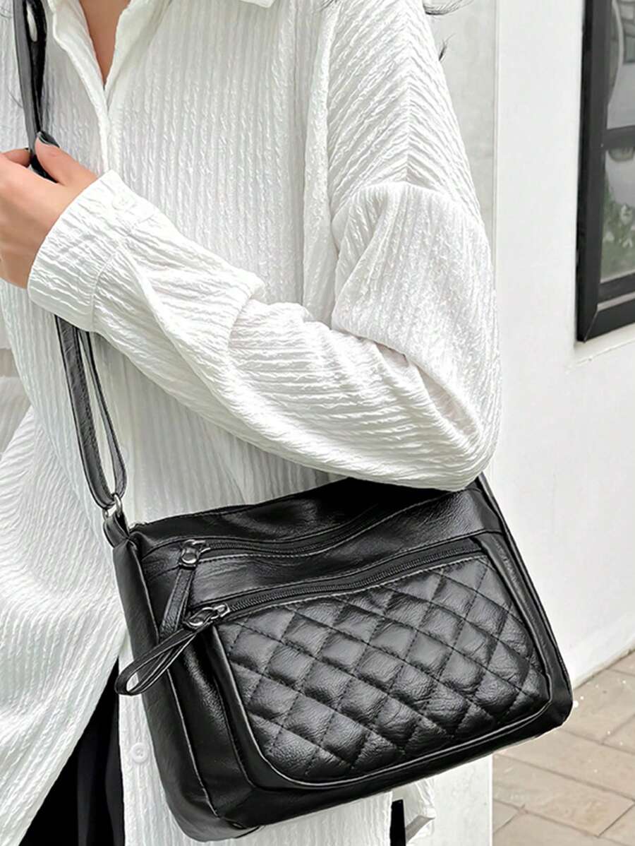 New All-In-One Atmosphere Middle-Aged Women Bag Mother Bag Multi-Layer ...