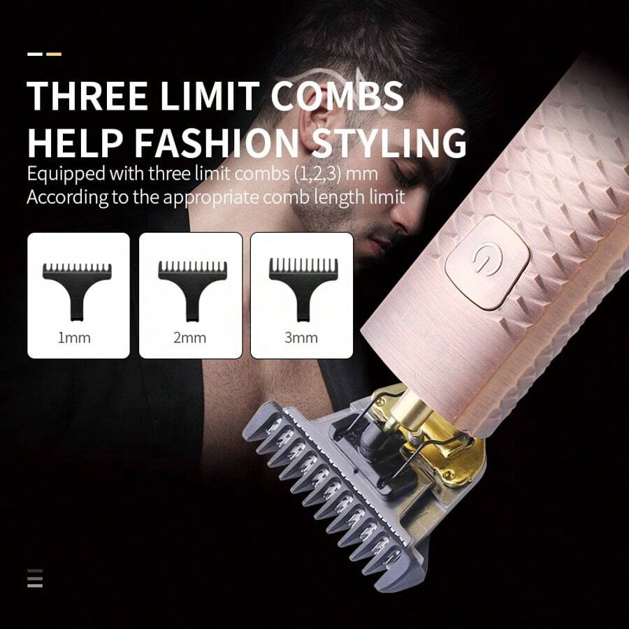 Professionnelle Salon T Liner Barber Clippers Kemei Km-1936 All-Metal ...