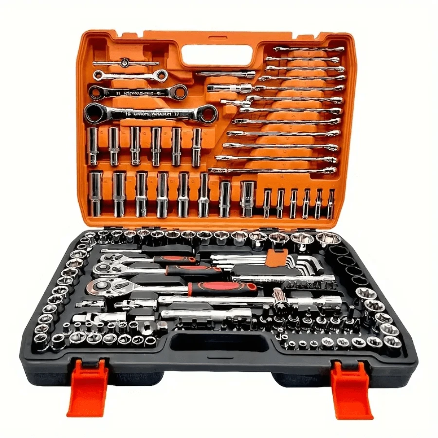 46&53&151&216PCS Tool Set, Auto Repair Machinery Kit And Home Machinery ...