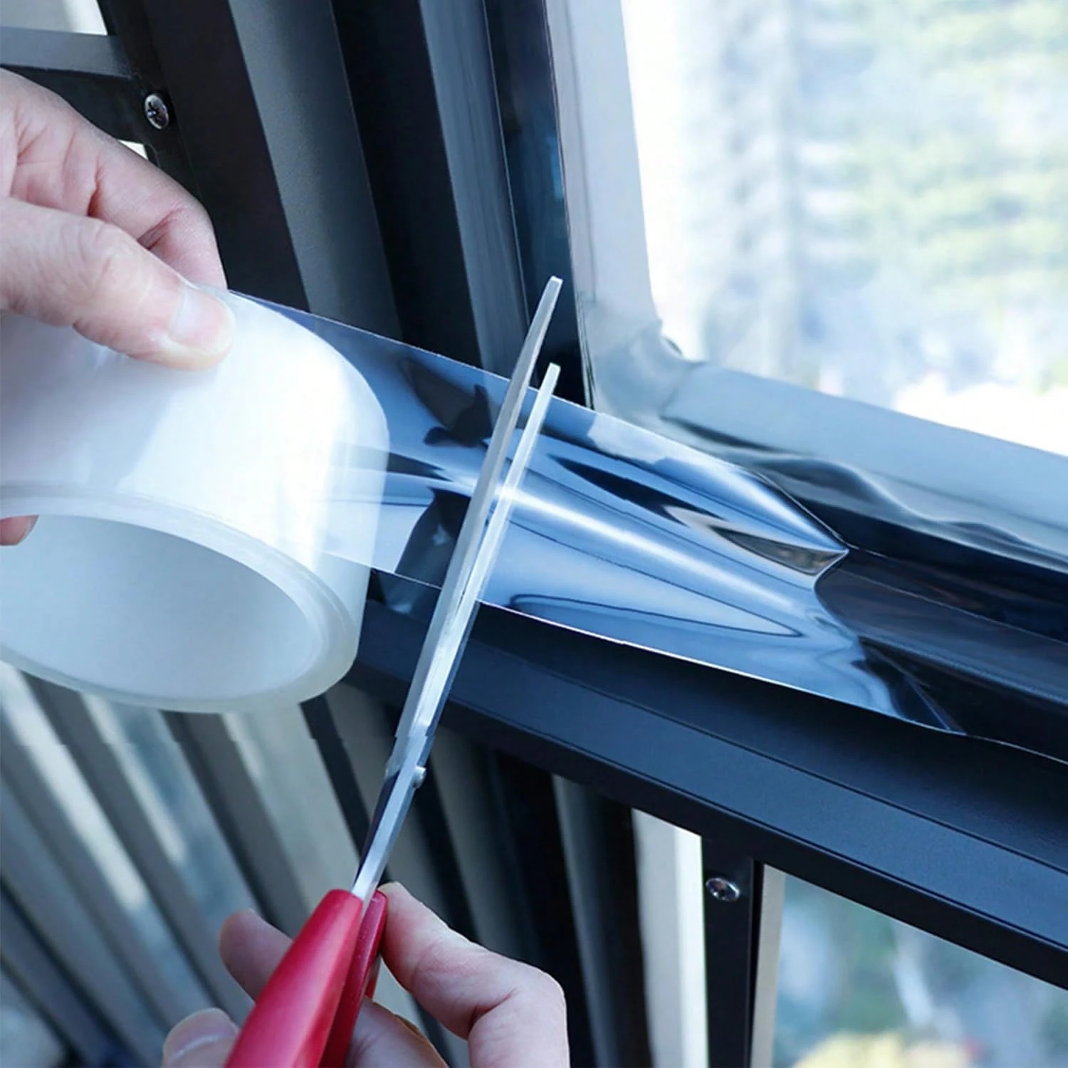Transparent Window Weather Seal Tape, Weather-Stripping No Residue ...