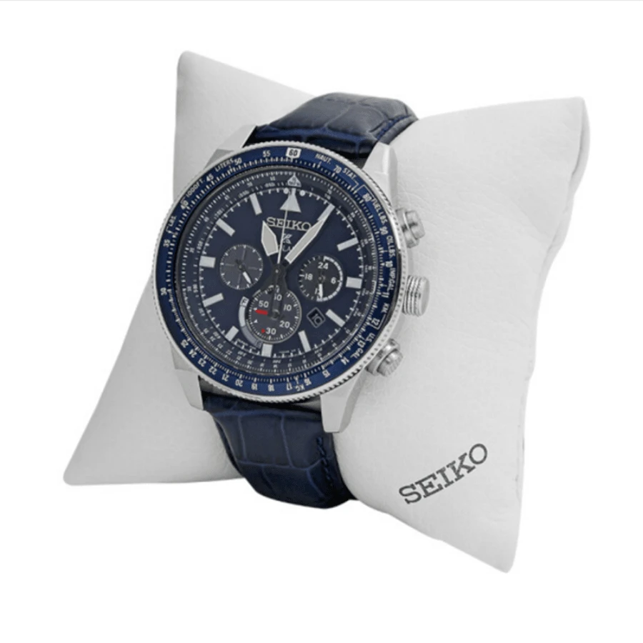 Seiko Montre pour hommes Prospex Solar Chronograph en acier inoxydable ...