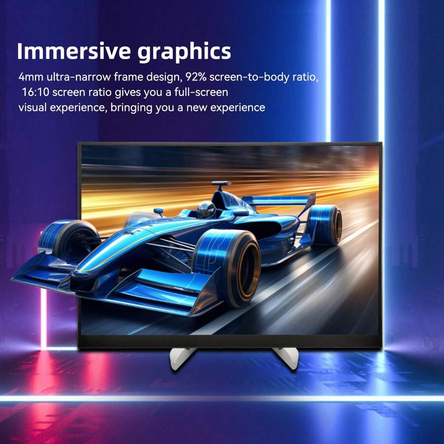 Portable Monitor 16 Inch 1200P USB-C Ultra-Slim Travel IPS Monitor With ...