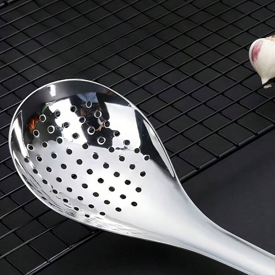 Stainless Steel Kitchen Straining Ladle - Suitable For Dumplings ...