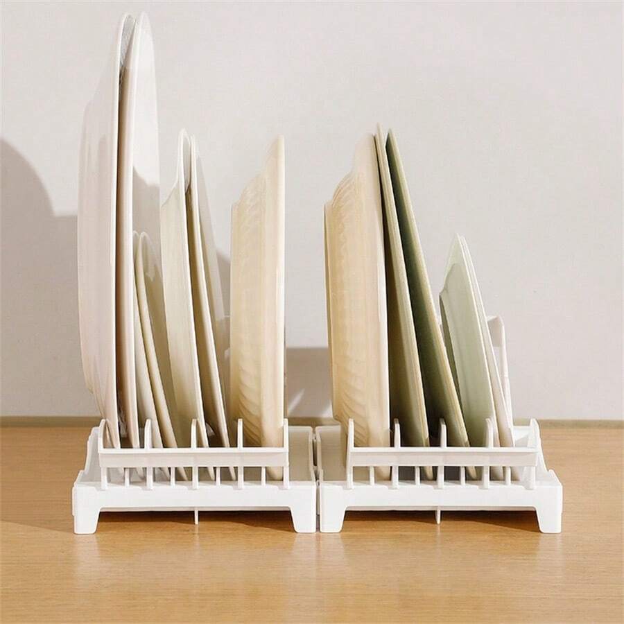 Kitchen Bowl & Dish Storage Rack, Countertop Drainer & Organizer ...