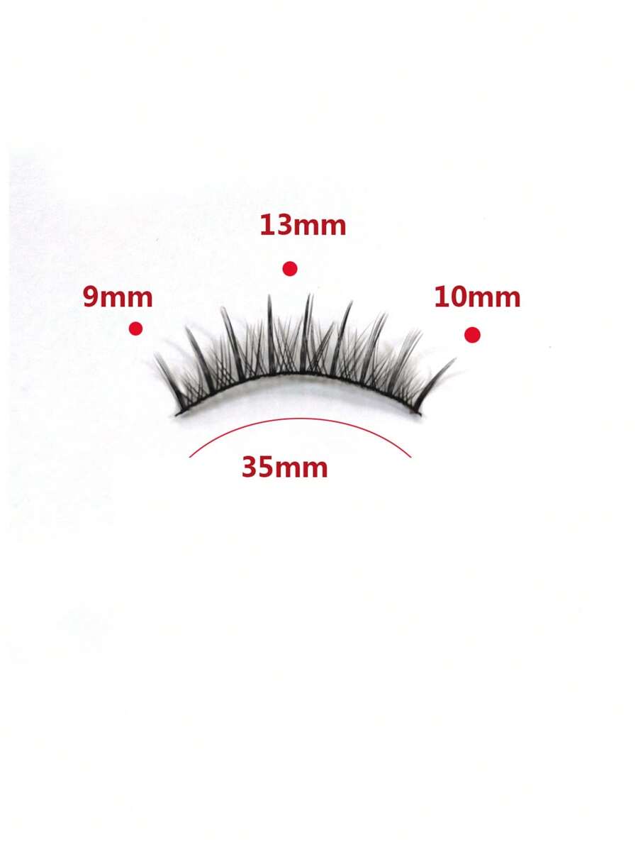 1 Box Of 5 Pairs Fairy False Eyelashes, Natural-Looking Fake Lash ...