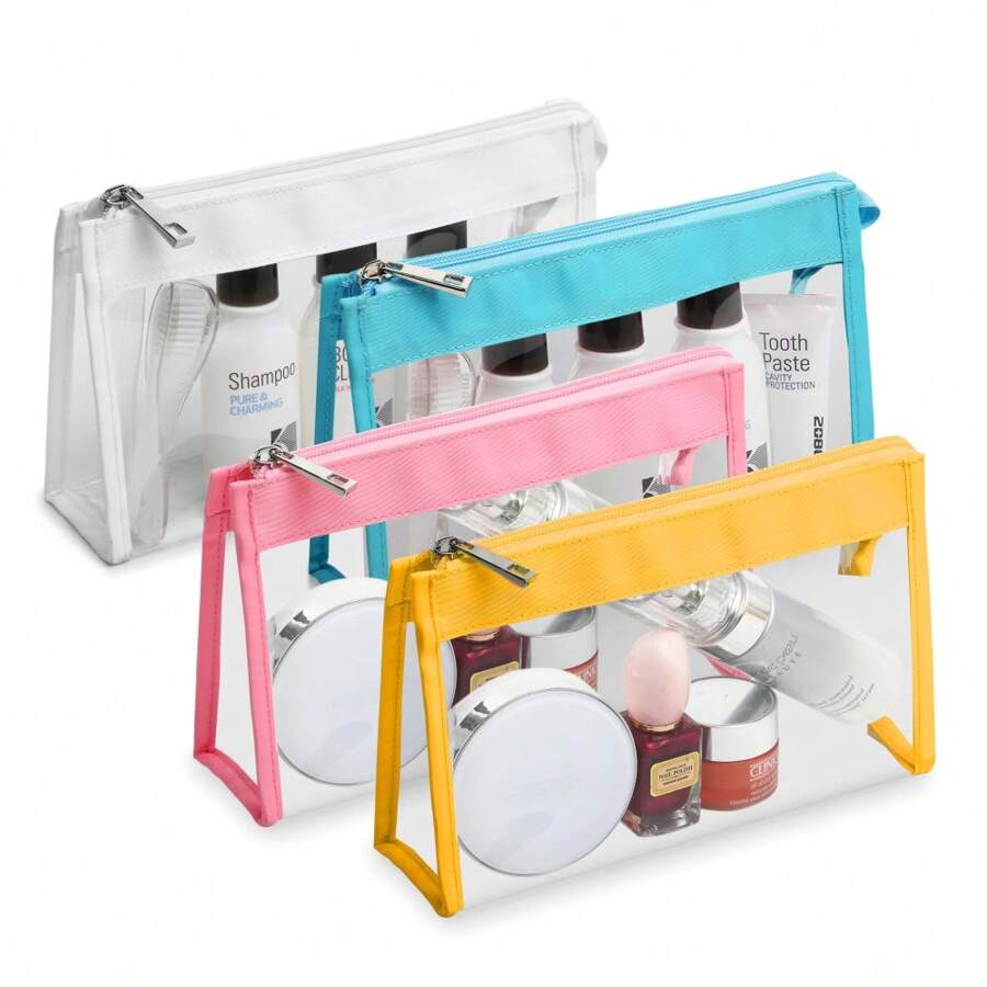 Clear Toiletry Bag - Clear Travel Bags For Toiletries, TSA Approved ...