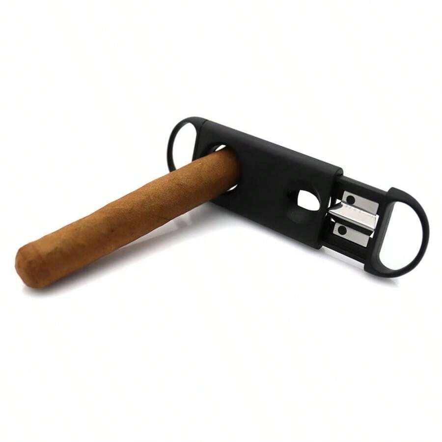 Portable Cigar Scissors, Cuban Cigar Cutter With Dual Stainless Steel ...