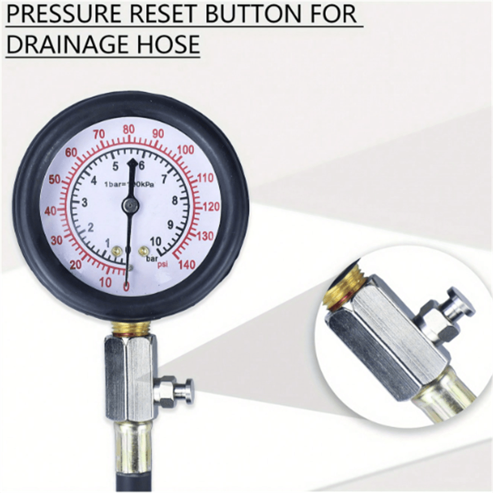 1 Set Of Professional Engine Oil Pressure Testing Kit - Oil Pressure ...