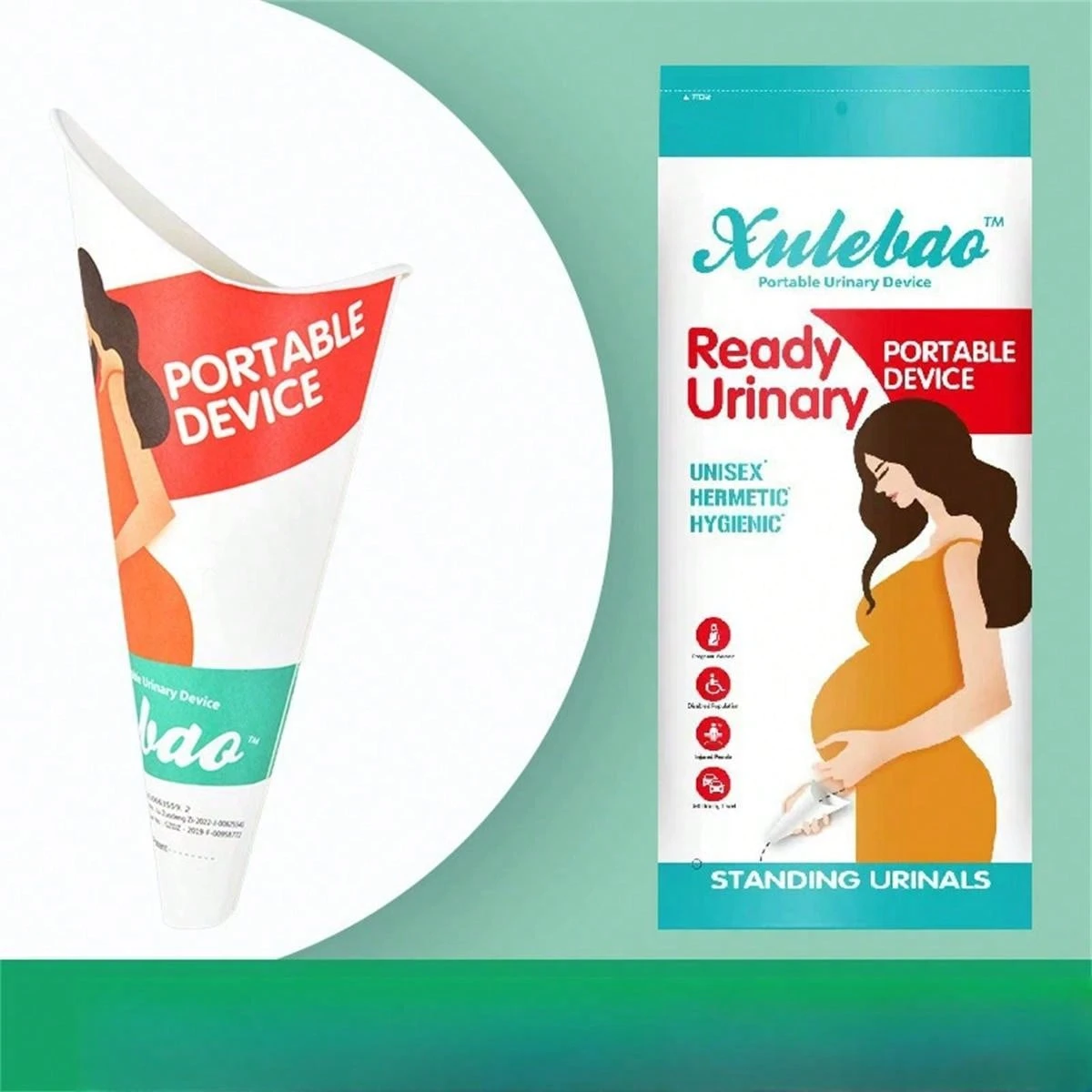 20pcs Female Urinal Funnel, Disposable Standing Urination Potty For ...