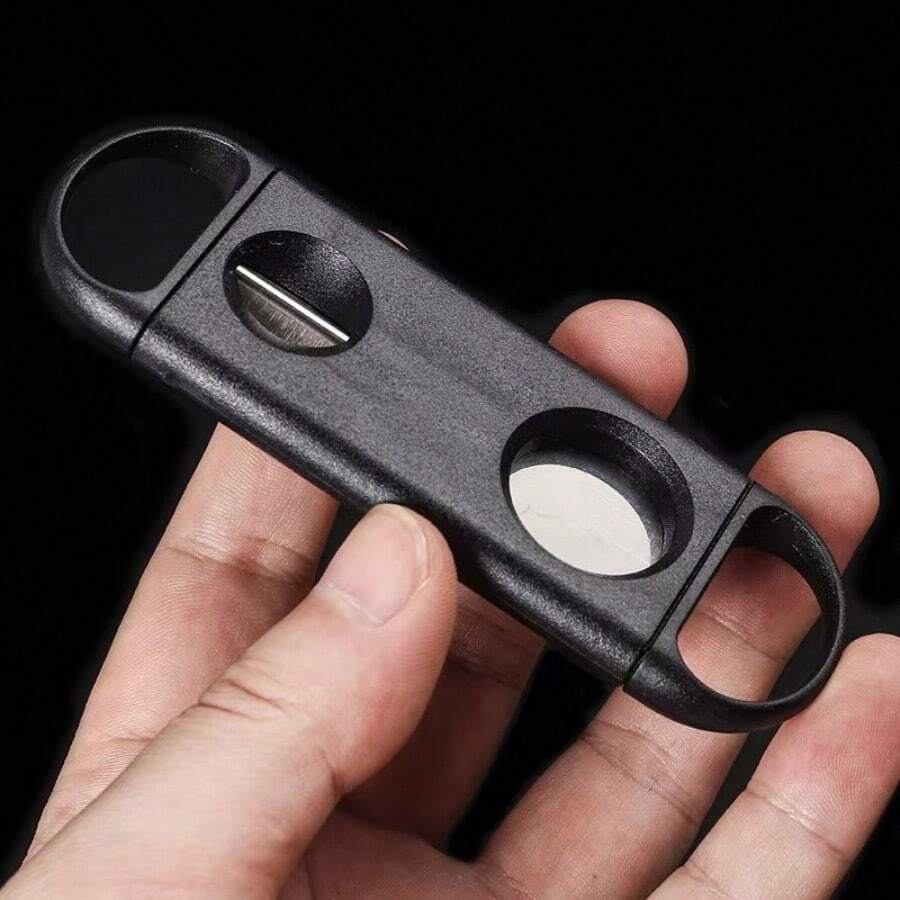 Portable Cigar Scissors, Cuban Cigar Cutter With Dual Stainless Steel ...