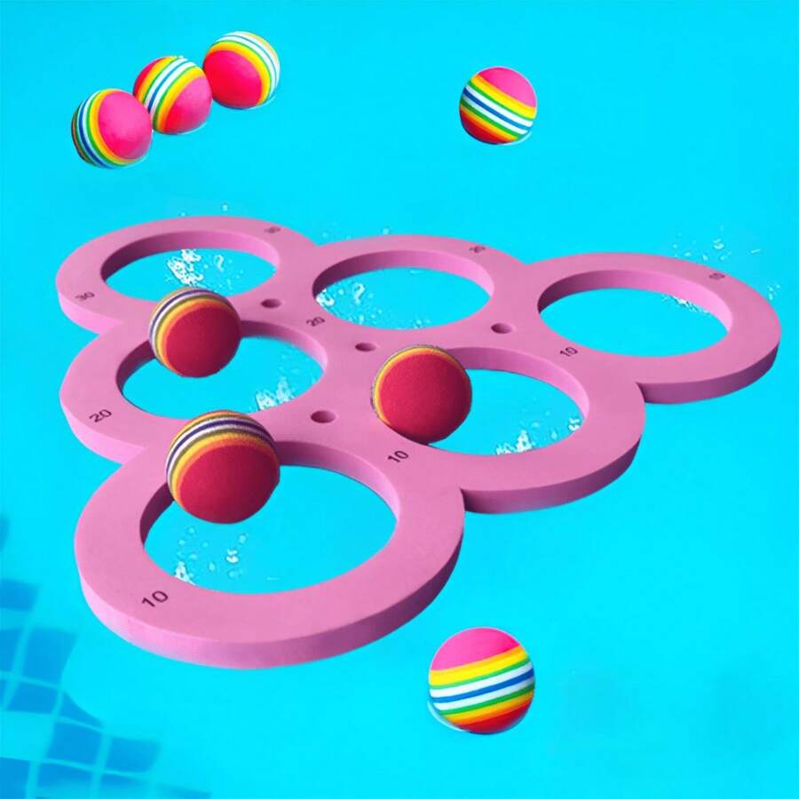 Water Sports EVA Floating Pool Game Throwing Toy Pool Game-- Family ...
