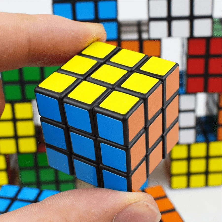 6pcs 3CM 3x3x3 Smooth Speed Puzzle Cube Toys For Beginners, Educational ...