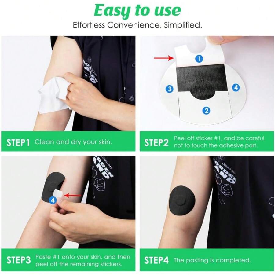 YOUSHARES YOUSHARES Freestyle Libre 3 Sensor Covers Waterproof - Transparent Freestyle Libre 3 ...