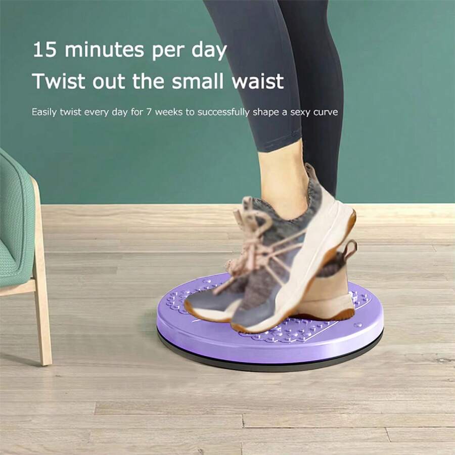 Waist Twisting Disc Balance Board Massage Plate Exercise Wobble For ...