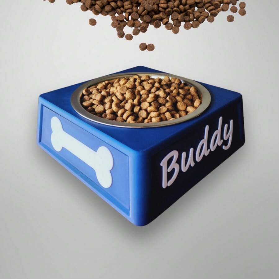 Personalized Dog Food Bowl, 32oz Pet Food Bowl, Custom Dog Feeding ...