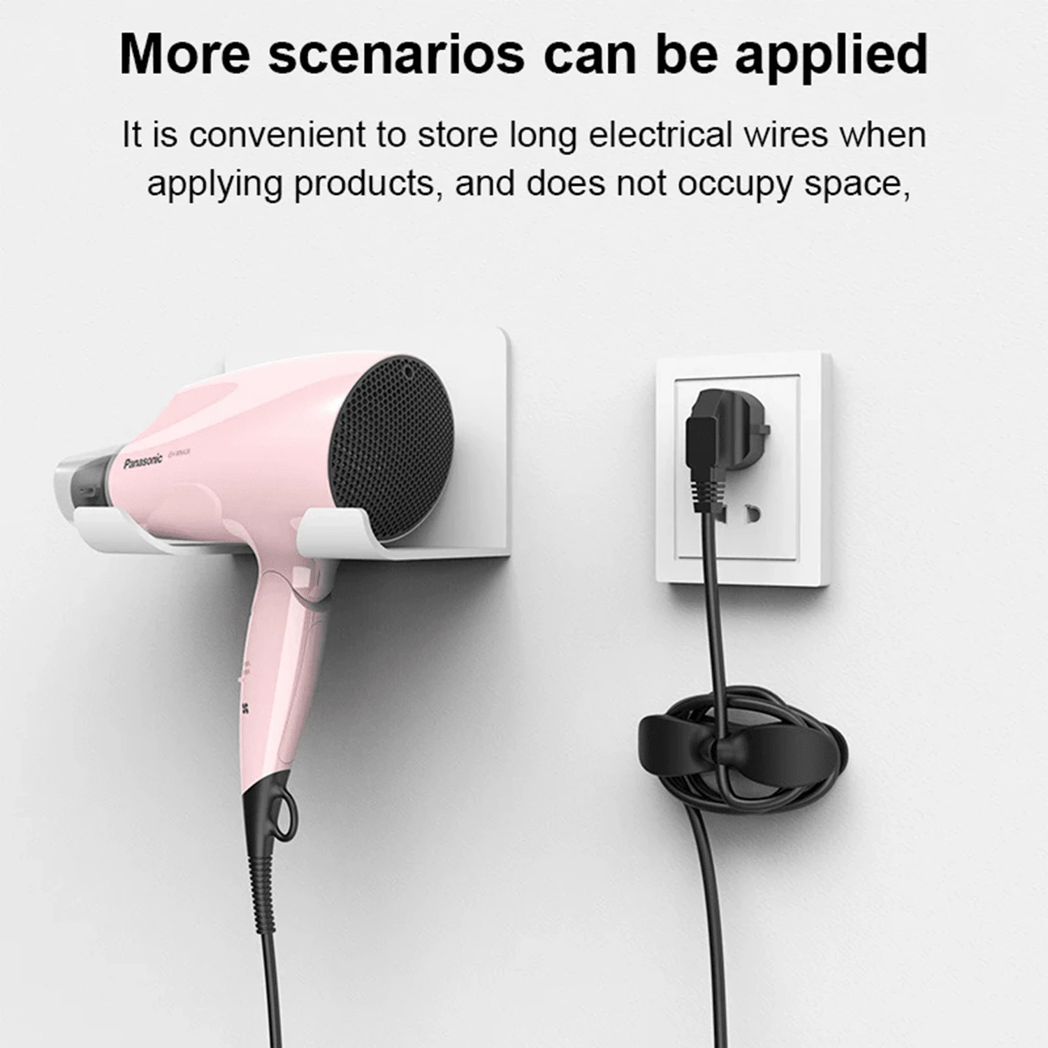 1-6pcs Silicone Cord Winder Holder Power Cord Organizer Clip Self ...