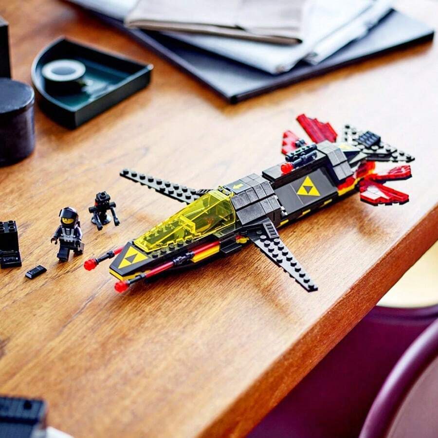 LEGO LEGO 40580 Blacktron Series Black Cruiser Boy Assembled Building ...