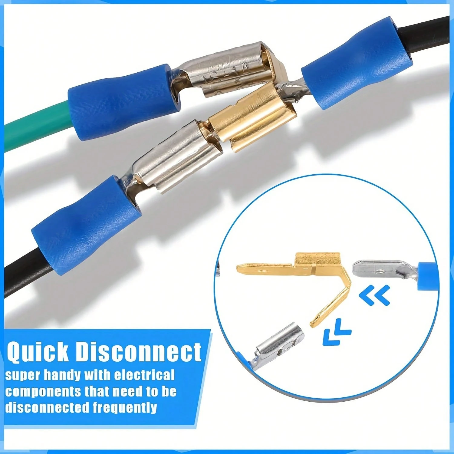 Conector ranurado, adaptador de 3 vías, conector de desconexión rápida ...