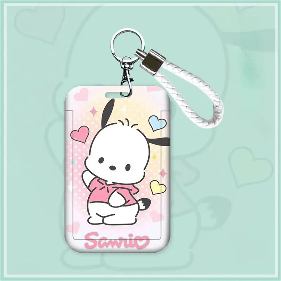 Sanrio 1pc Sanrio Character Card Holder For Work ID Card With Pacha Dog ...