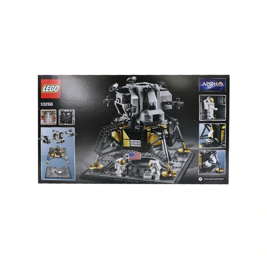 LEGO LEGO 10266 Creator Expert Apollo 11 Lunar Lander Building Toy Set ...