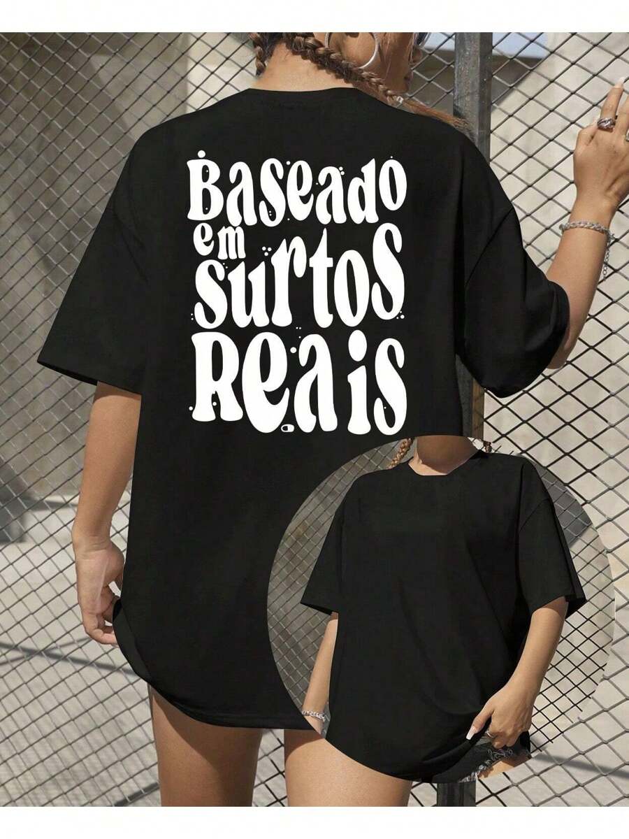 Camiseta Baseado Em Surtos Reais Humor Frases Meme Engraçadas Criativa ...