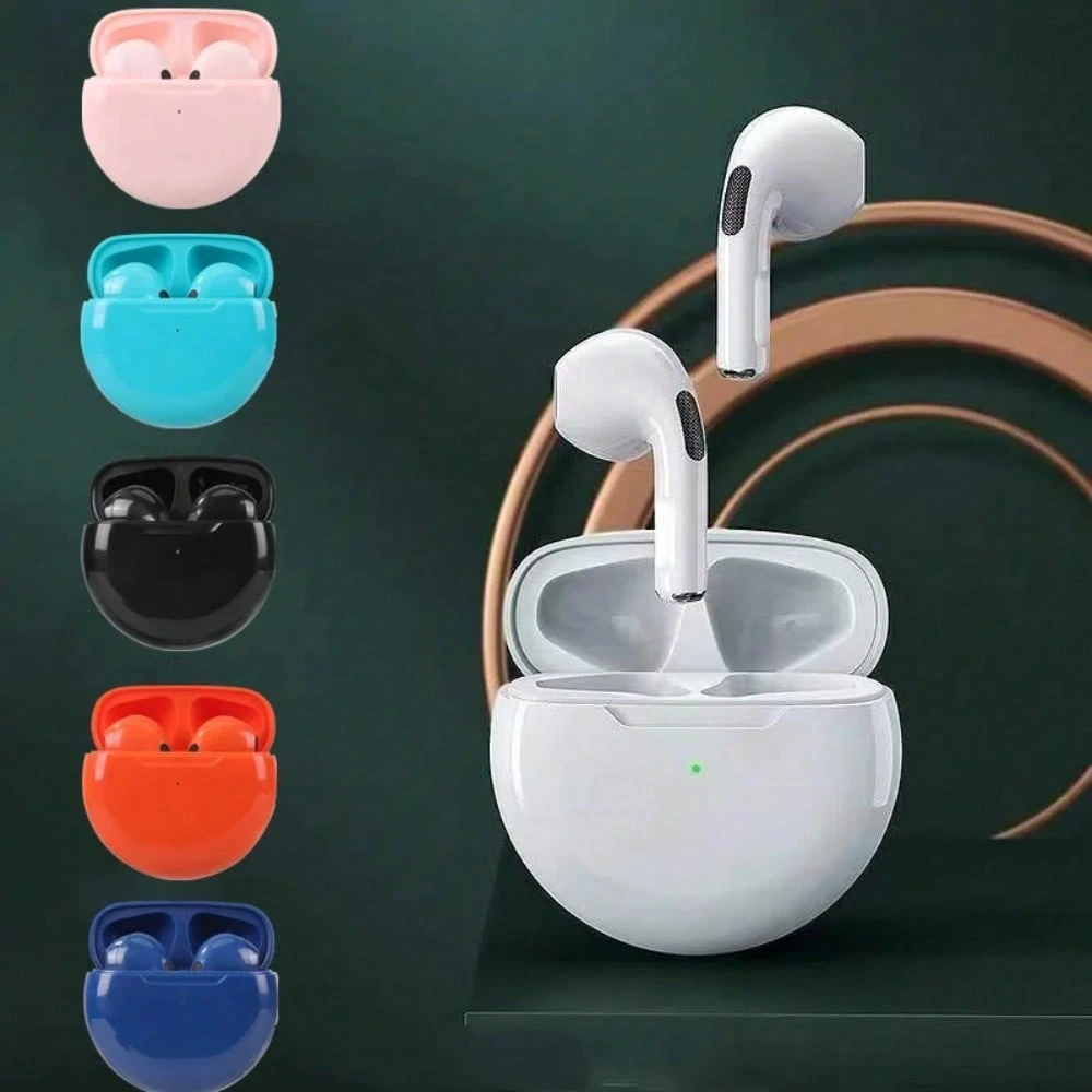 Original PRO6 TWS Wireless Headphones Bluetooth Earbuds Sports ...