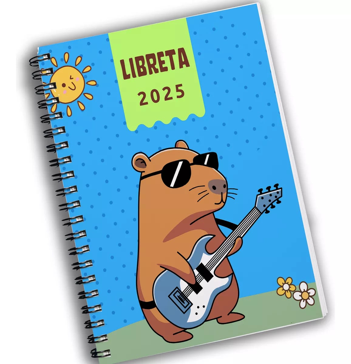 LIBRETA CAPIBARA, 100 HOJAS CUADRO CHICO A COLOR, CAPIBARA | Moda de Mujer | SHEIN México