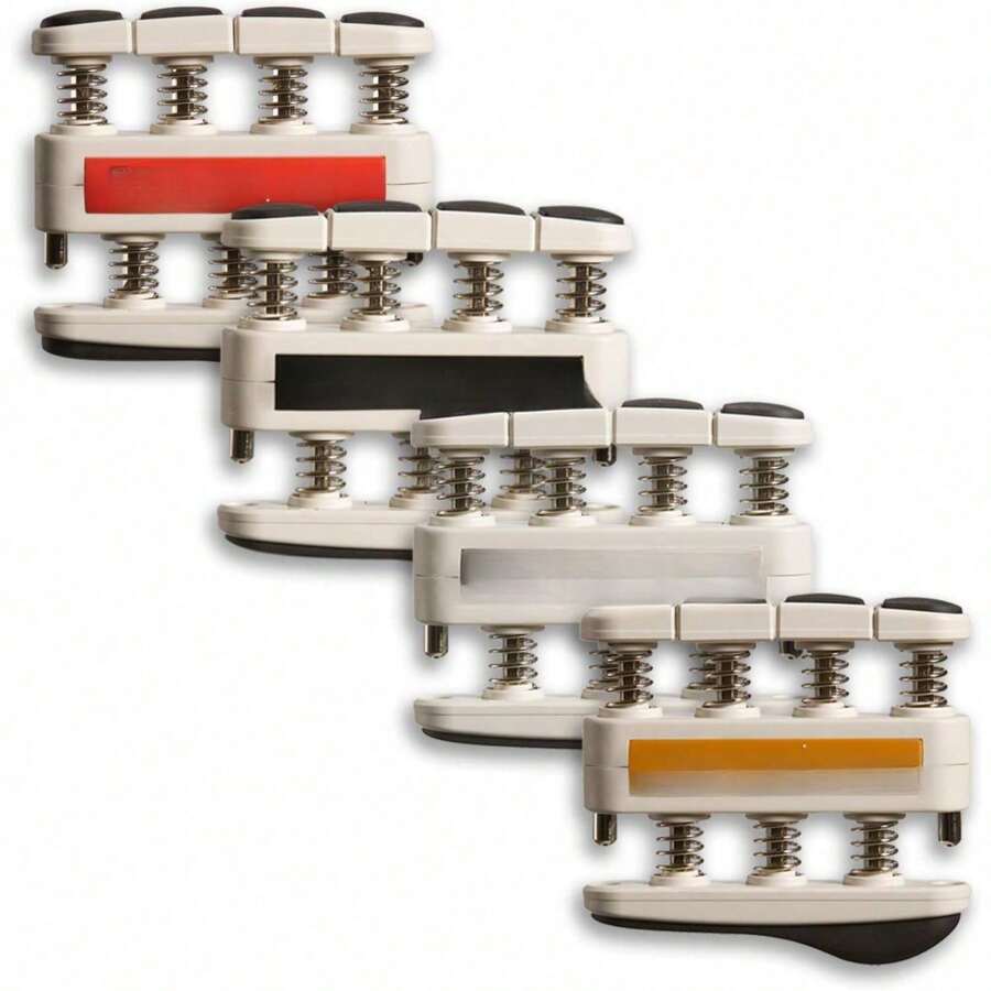 Exerciser, Finger Exerciser (Hand Grip Strengthener), Spring-Loaded ...