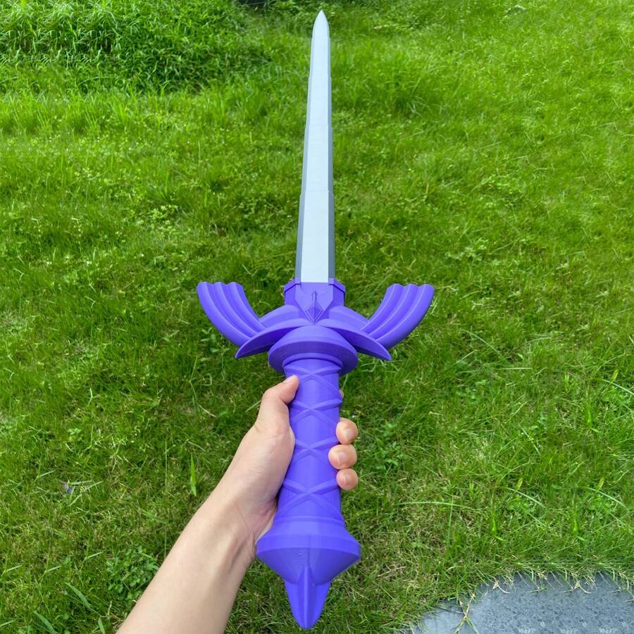Épée légendaire d'anime de 84 cm, épée jouet rétractable 3D imprimée ...