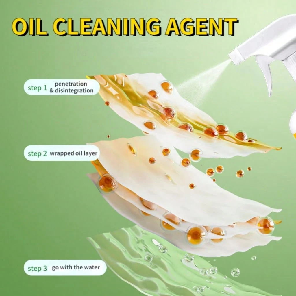 H4Cacle Detersivo spray per la pulizia di cucine, rimuove efficacemente ...
