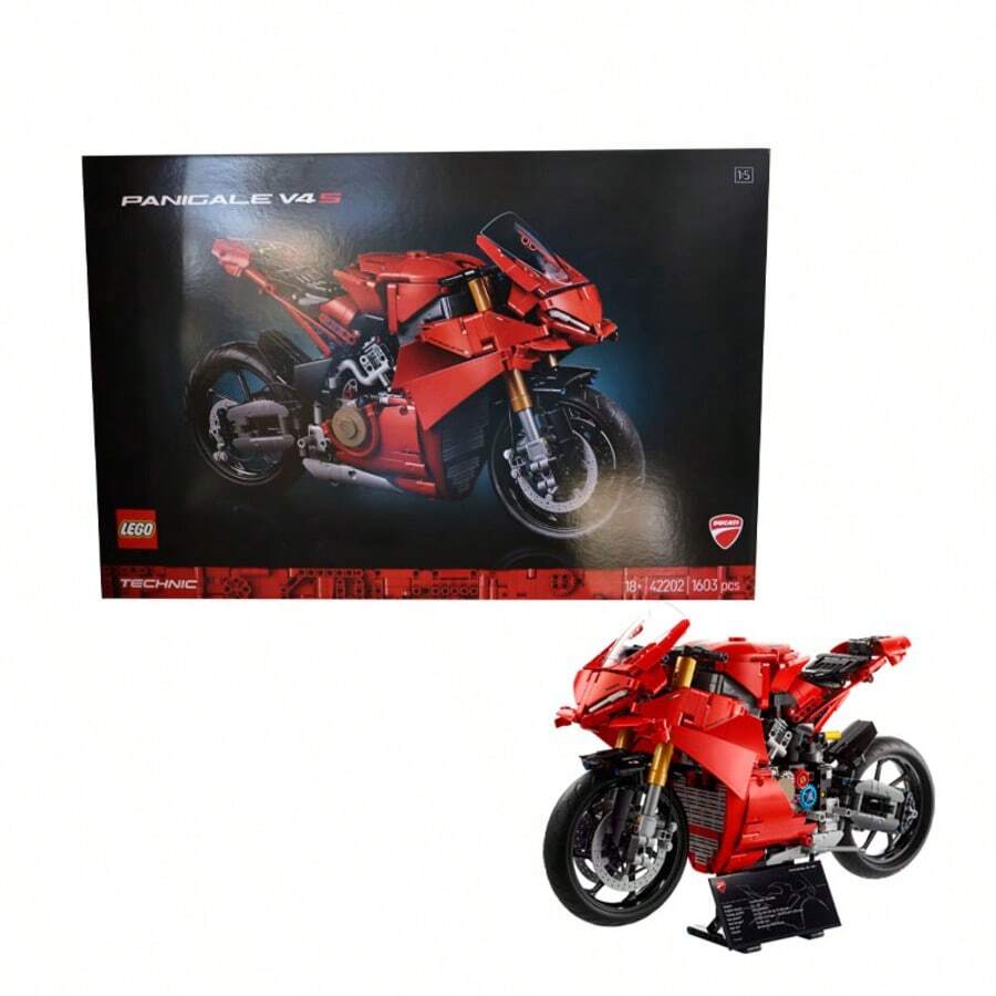 LEGO 42202 ducati panigale v4 s moto 2025 nouveau bloc de construction ...