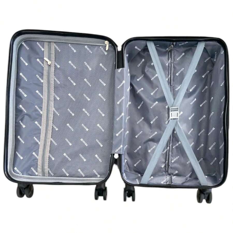 Rigid Carry-On Suitcase With 360º Double Wheels 100%ABS | SHEIN UK