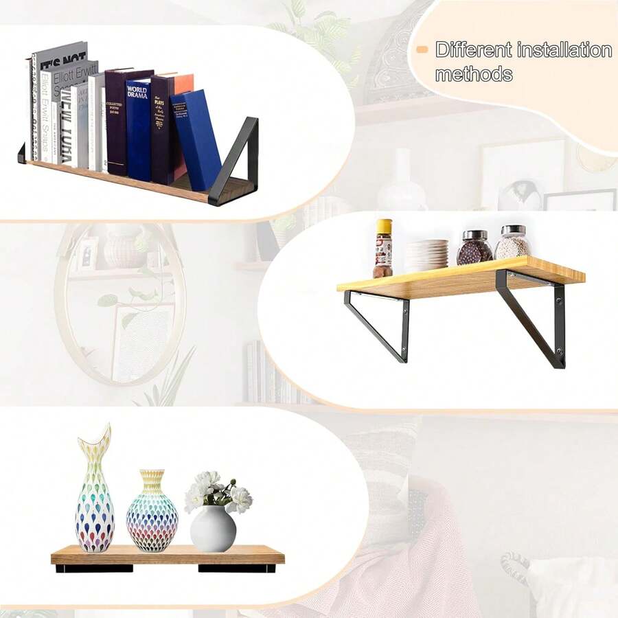 2 confezioni di staffe triangolari in metallo per impieghi gravosi ...