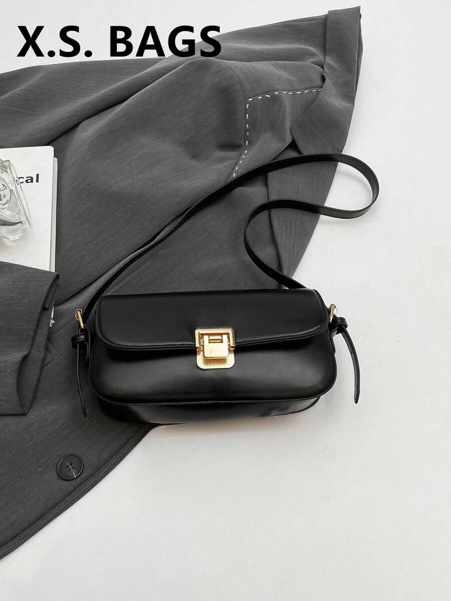 Women's New Saddle Bag, Fashion Minimalist Shoulder Messenger Bag ...