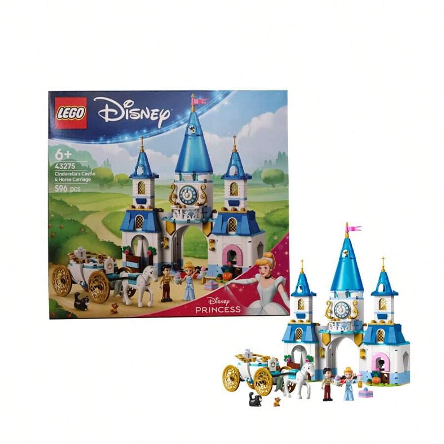 LEGO 43275 Cinderella Sandi's Castle And Carriage Disney 2025 New ...