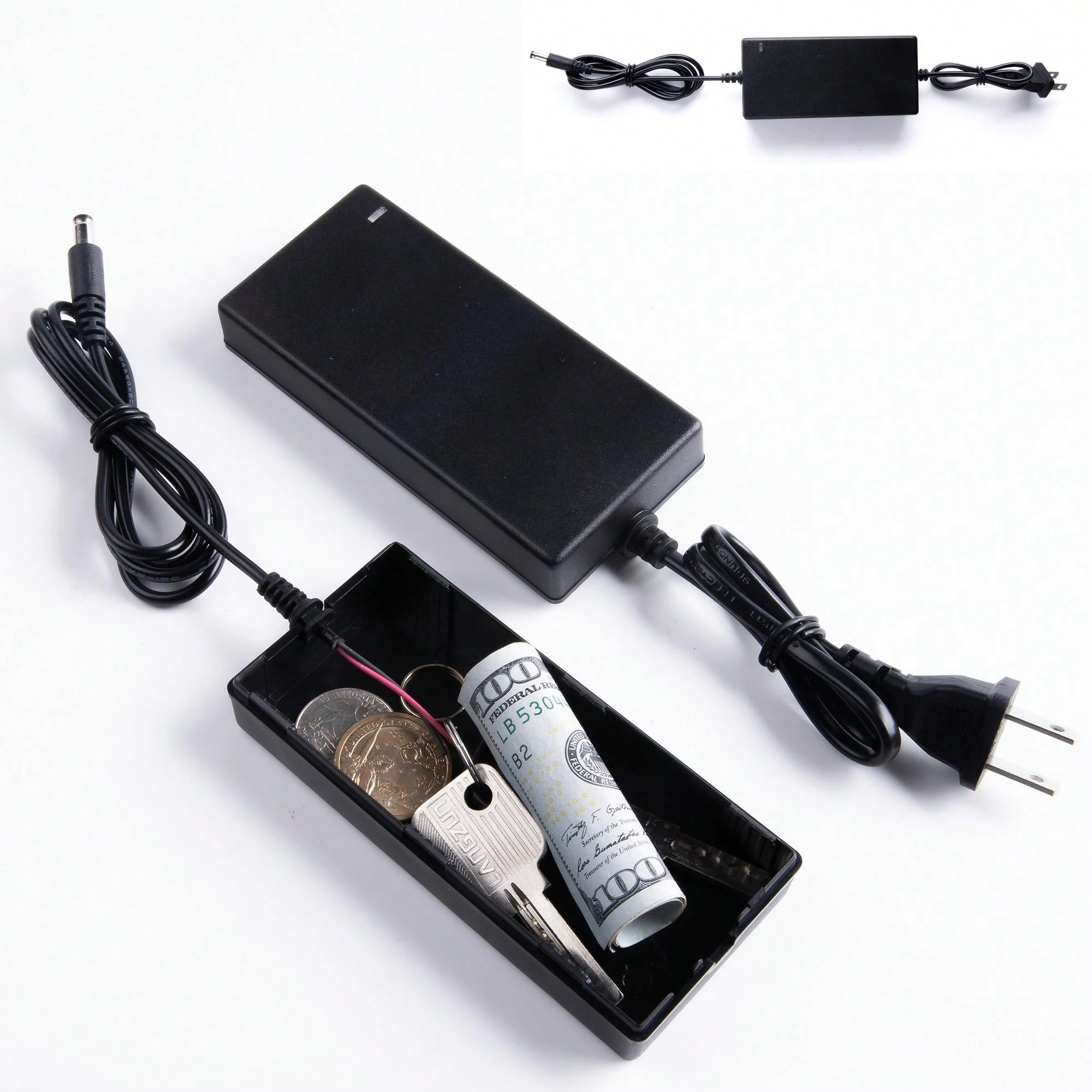 Plug Storage Realistic Looking Fake Charger With Storage Hiding Places ...