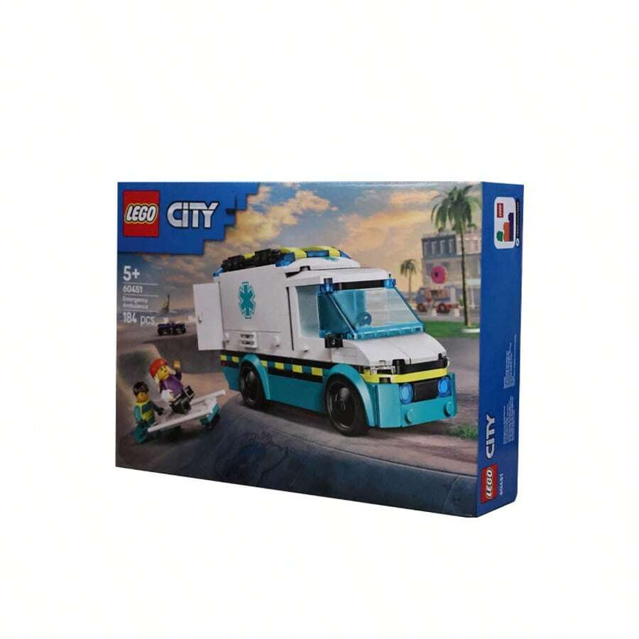 LEGO Lego 60451 Emergency Ambulance City Series 2025 New Children's ...
