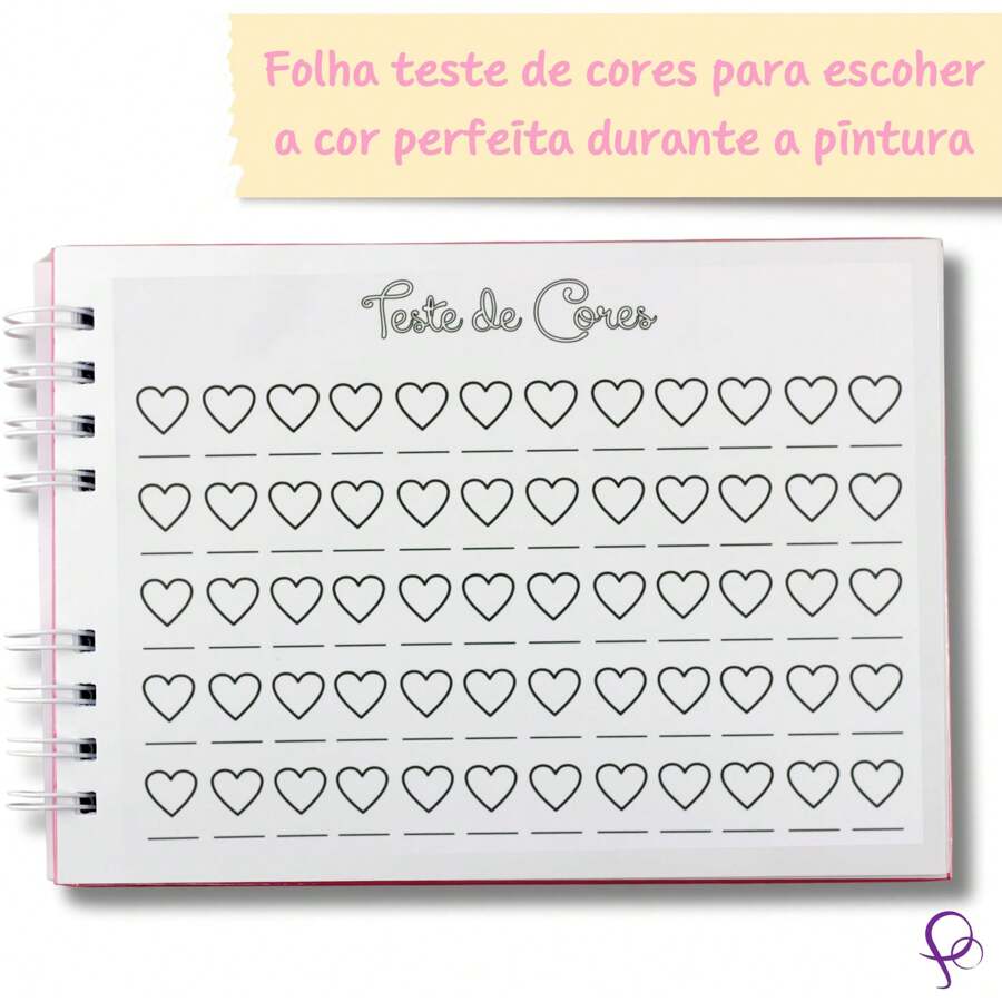 Bobbie Goods Livro de Colorir 50 Folhas Capa Dura Holográfica + Caneta ...